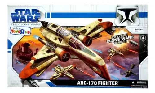 Star Wars - Arc-170 Fighter Clone Wars - Tmc | MercadoLibre