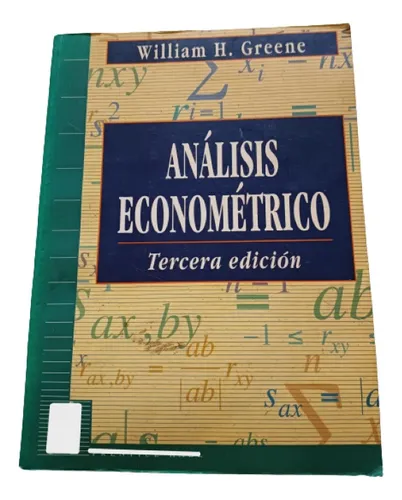 Análisis Econométrico William H Greene Mercadolibre