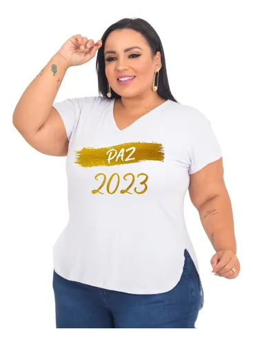 Blusa Feminina Tapa Bumbum Mullet Ano Novo Plus Size Mercadolivre