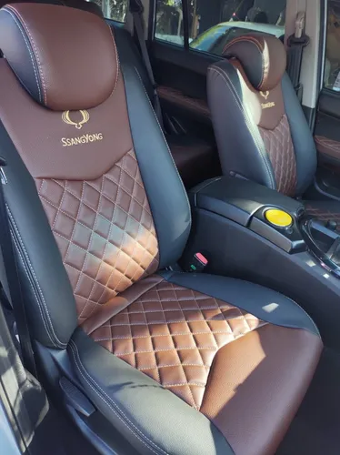 Revestimento Bancos Dianteiros Ssangyong Em Couro Legítimo Revestimento Bancos Dianteiros Ssangyong Em Couro Legítimo