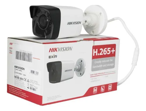 Cámara Hikvision Bullet Ip De 4 Megapíxeles 2 8 Mm 30 Metros Lente