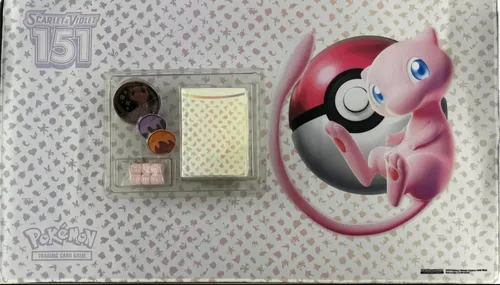 Playmat Pokemon 151 Mew Carta Coleccion Tcg Anime Pikachu | Envío gratis