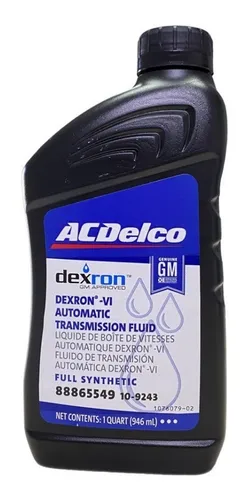 Aceite Acdelco Dexron Vi 6 Full Sintético 946ml Original | MercadoLibre