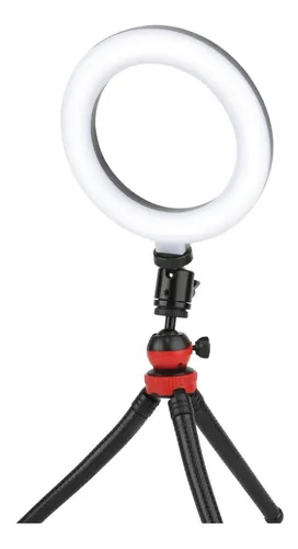 Aro De Luz Led Vivitar 6 Conector Usb Con Trípode Y Soporte Color de la ... Aro De Luz Led Vivitar 6 Conector Usb Con Trípode Y Soporte Color de la ...