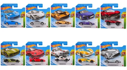 Vehículo De Juguete Hot Wheels Mini Paquete De Colección 1 Color
