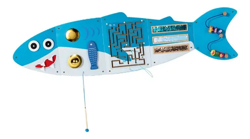 Shark Busy Board Puzzle Interactive Toys For Kids Play Room | MercadoLibre