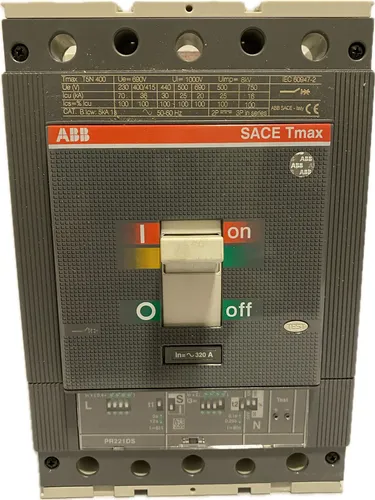 Disjuntor Abb Sace Tmax T5 N 400 1000v 8kv 400a 50/60hz | Frete grátis