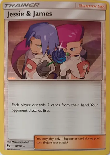 Pokémon Tcg Jessie And James 5868 Reverse Meses Sin Interés
