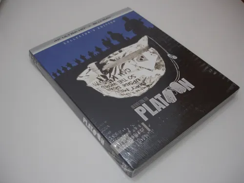 Blu Ray 4k Ultra Hd Platoon - Collector's Edition | Frete grátis Blu Ray 4k Ultra Hd Platoon - Collector's Edition | Frete grátis