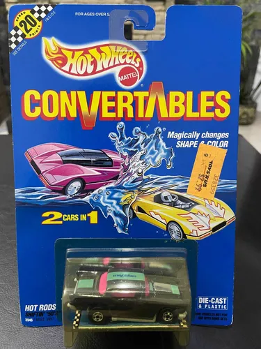Hot Wheels 57 Chevy Vintage Convertables Car, Del Año 1990 | MercadoLibre