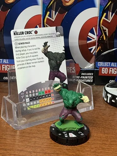 Heroclix Killer Croc 035 Rare Notorious Dc Mercadolibre