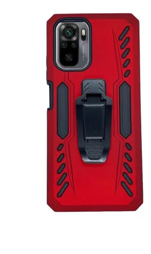 Funda Protector Clip Anillo Rudo Xiaomi Redmi Note 10 Mica Envío Gratis