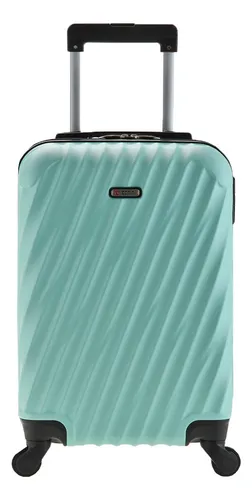 Mala De Bordo 55x35x25 Mala De Viagem 10kg Abs Rodinhas 360° Cor Verde ... Mala De Bordo 55x35x25 Mala De Viagem 10kg Abs Rodinhas 360° Cor Verde ...