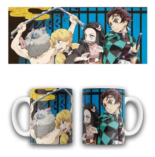 Taza Ceramica Demon Slayer Tanjiro Zenitsu Nezuko Inosuke en venta en ... Taza Ceramica Demon Slayer Tanjiro Zenitsu Nezuko Inosuke en venta en ...