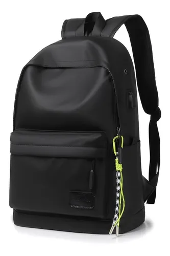 Mochila De Moda Ligera Casual Impermeable Para Hombre Con Puerto Usb Mochila De Moda Ligera Casual Impermeable Para Hombre Con Puerto Usb