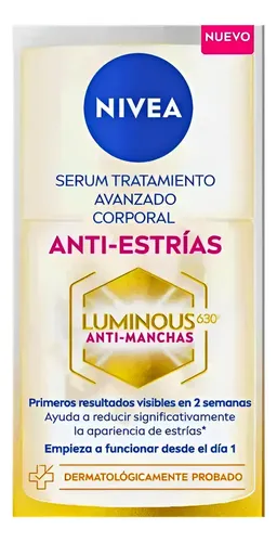 Anti-estrías Nivea Luminous 630° Serum Corporal 100ml | Cuotas sin interés