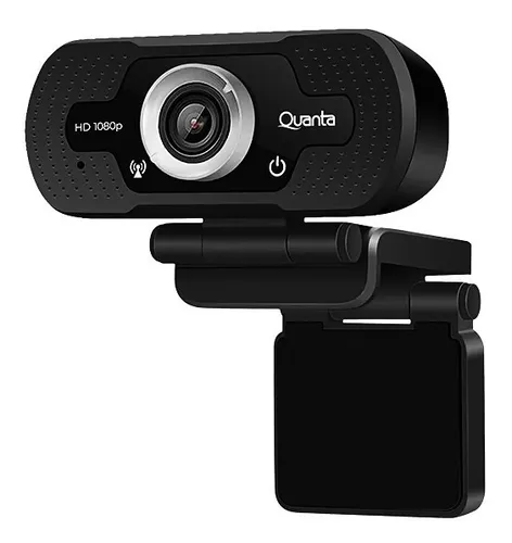 Cámara web Full Hd 1080p con micrófono Quanta Black | MercadoLibre Cámara web Full Hd 1080p con micrófono Quanta Black | MercadoLibre