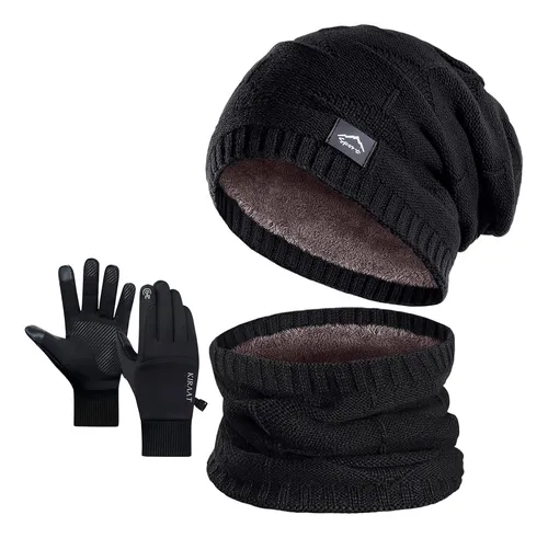 Conjunto De Gorro De Invierno, Bufanda Y Guantes | Envío gratis Conjunto De Gorro De Invierno, Bufanda Y Guantes | Envío gratis