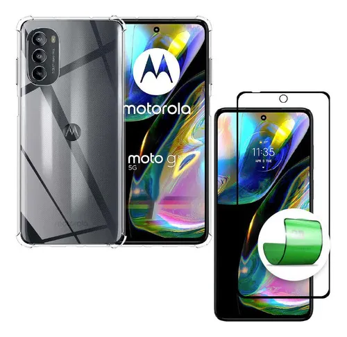 Capa Capinha Película 9d Cerâmica Moto G82 Mercadolivre