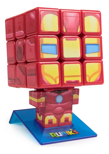 Brinquedo Colecionável Rubik's Cube Iron Man Cuber Para Adul | Parcelamento sem juros
