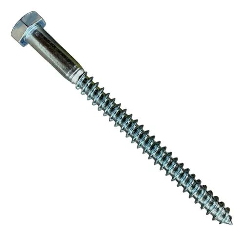 Tornillo Tirafondo Hexagonal Zincado 3/8 X 3 100-u Tornillo Tirafondo Hexagonal Zincado 3/8 X 3 100-u