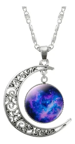 Colar Lua Universo Galáxia Nebulosa Planeta | MercadoLivre Colar Lua Universo Galáxia Nebulosa Planeta | MercadoLivre