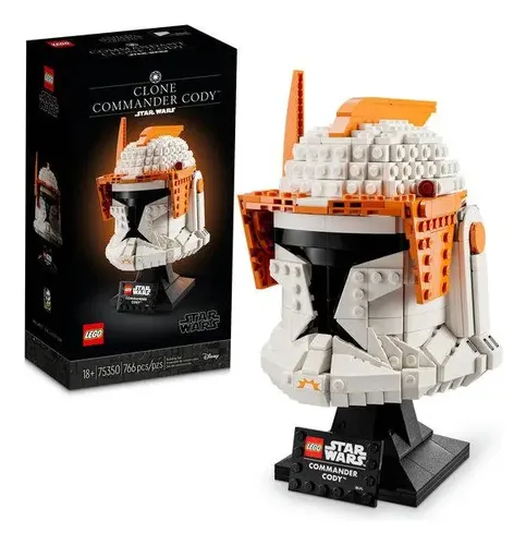 Kit Star Wars 75350 Capacete Do Comandante Cody Lego 766 | Parcelamento ...