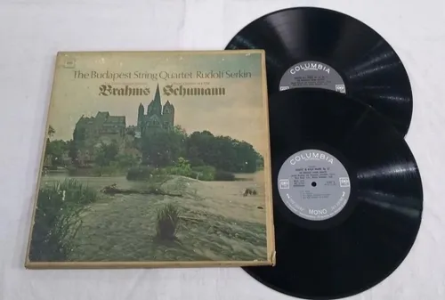 Lp Vinil - The Budapest String Quartet Rudolf Serkin Brahms Lp Vinil - The Budapest String Quartet Rudolf Serkin Brahms