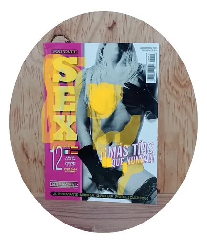 Revista Colección Private Sex No 12 Vintage Internacional Meses Sin