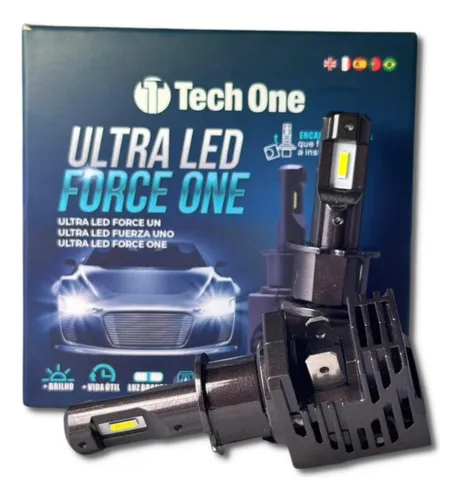 Par Lampadas Ultra Led Force One 6000k 8200 Lumens Potente | Frete grátis Par Lampadas Ultra Led Force One 6000k 8200 Lumens Potente | Frete grátis