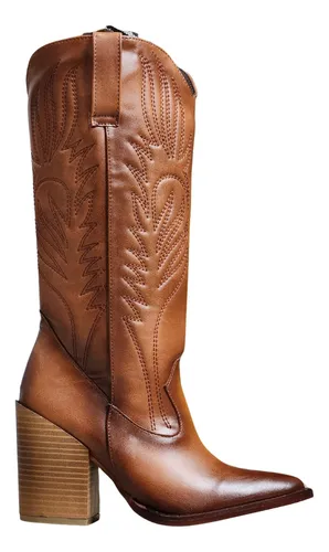 Bota Vaquera Para Dama Bordada Western Alta Luné Calzado | Meses sin ... Bota Vaquera Para Dama Bordada Western Alta Luné Calzado | Meses sin ...