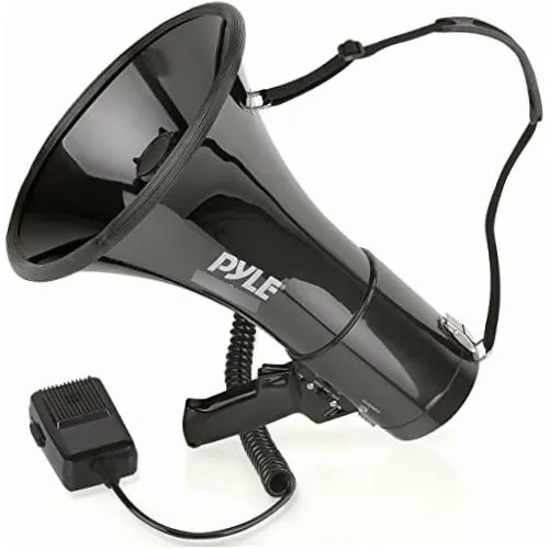 Pyle Megaphone Speaker Pa Bullhorn With Built-in Siren 50 | Meses sin ... Pyle Megaphone Speaker Pa Bullhorn With Built-in Siren 50 | Meses sin ...