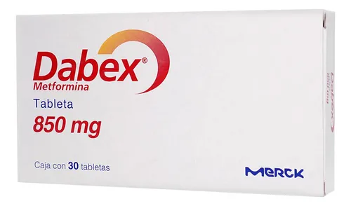 Dabex Tabletas 850 Mg, 30 Tabletas