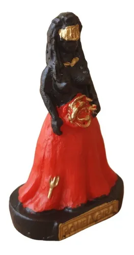 Pomba Gira Imagem Em Resina Orixá Umbanda E Candomblé 10 Cm à Venda Em