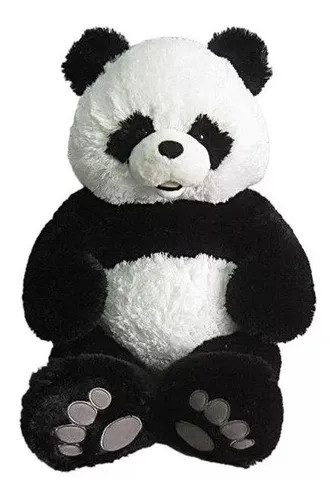 Osito Panda De Peluche De 63 Cm Hugfun Mercadolibre
