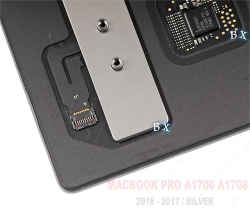 Trackpad Macbook Pro 13.3 A1708 A1706 2016 2017 Silver Cinza Trackpad Macbook Pro 13.3 A1708 A1706 2016 2017 Silver Cinza