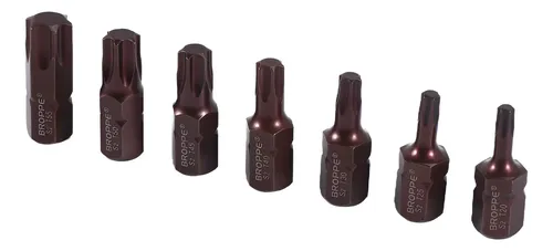 Punta De Destornillador Torx T20-55, Acero S2, 10 Mm, Hexag | MercadoLibre