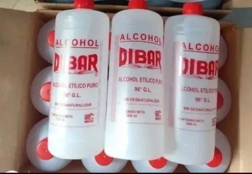 Alcohol Etílico 96° Tapa Roja Caja Con 12 Litros | MercadoLibre