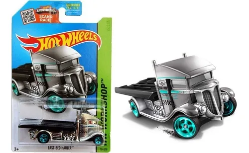 Hot Wheels Caminhão Guincho Fast Bed Hauler Zamac 2015 Minia