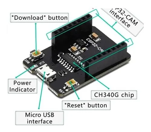 Modulo Programador Esp32cam Esp32 Cam Esp32-cam-mb Arduino en venta en ... Modulo Programador Esp32cam Esp32 Cam Esp32-cam-mb Arduino en venta en ...