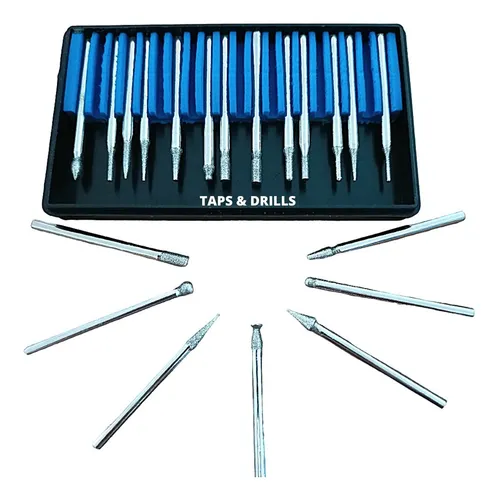 Kit De 20 Brocas Punta De Diamante 1/8-13mm * 3 Juegos | Meses sin ... Kit De 20 Brocas Punta De Diamante 1/8-13mm * 3 Juegos | Meses sin ...