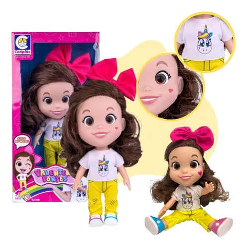Boneca Valentina Pontes Youtuber Cotiplás Articulada | Parcelamento sem ... Boneca Valentina Pontes Youtuber Cotiplás Articulada | Parcelamento sem ...