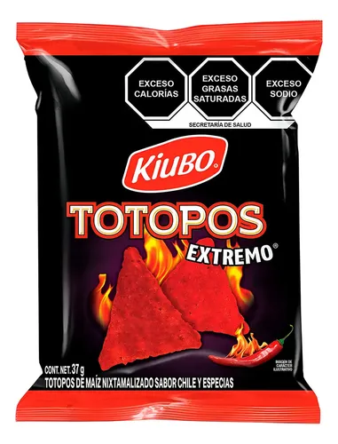 Totopos Kiubo Extremo 37g | MercadoLibre