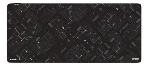 Mousepad Gamer Fallen Rainbow Six Siege R6 Speed Gg Estendido 90x40cm
