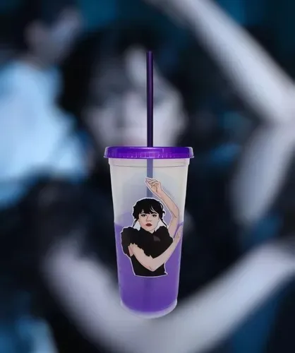 Vaso Mágico Personalizado De Merlina Meses Sin Intereses