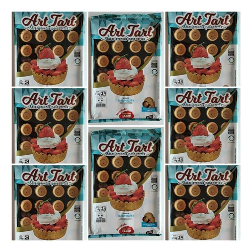 Tortinha Pronta Para Rechear Art Tart Doce 4 Cm, C/192 Unid. | Frete grátis Tortinha Pronta Para Rechear Art Tart Doce 4 Cm, C/192 Unid. | Frete grátis