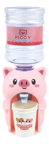 Beber Dispensador De Água Miniatura Da Educativo Porco Rosa | MercadoLivre