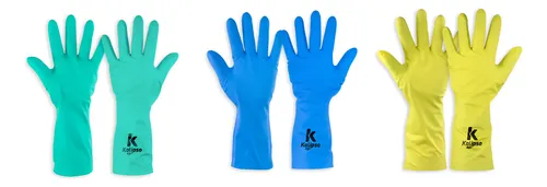 Kit 3 Luvas Proteção Kalipso Nitrili-ka 03 Longa S/ Forro Ca | MercadoLivre