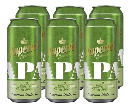 Cerveza Imperial Apa Lata 473 Ml Pack X6 Cerveza Imperial Apa Lata 473 Ml Pack X6
