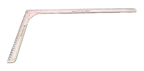 Regla L De Corte Para Modista De Madera 60x30cm Mercadolibre
